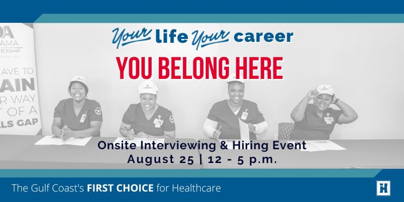 Infirmary Health Hiring Event