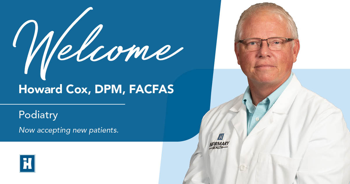 Diagnostic & Medical Clinics welcomes podiatrist, Howard Cox, DPM, FACFAS