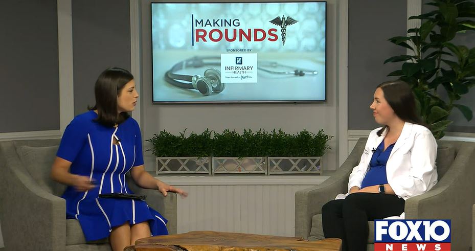 Making Rounds on Fox 10 News: Meg Heusser, M.D., OB-GYN, discusses her ...