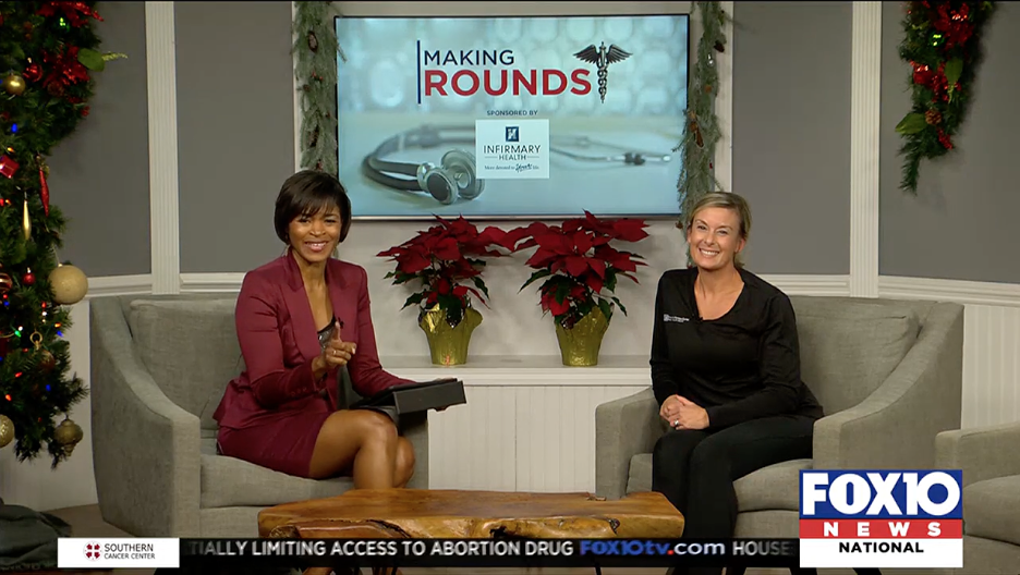 Making Rounds of Fox10 News: Staying Active During the Holidays